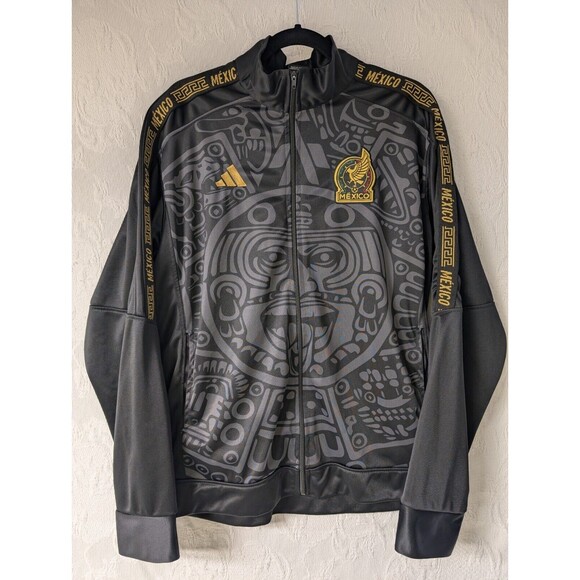 adidas | Jackets & Coats | Adidas Team Mexico Aztec Soccer Jacket Xl ...